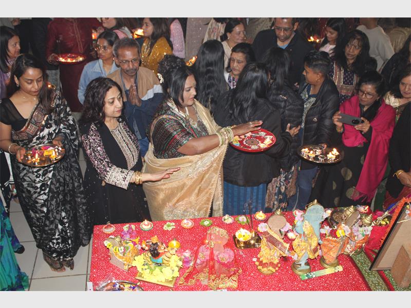 WATCH: United Diwali Aarti brings light and unity to Kibler Park ...